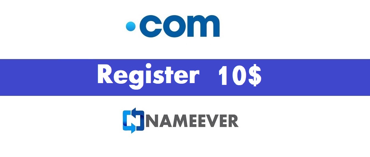 Exclusive Offer: Register Your Dream .com Domain for Only $10! (updated ...